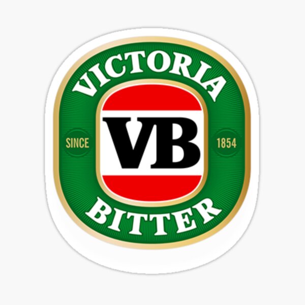 "VICTORIA BITTER-LOGO" Sticker by AlbeJohn710 | Redbubble