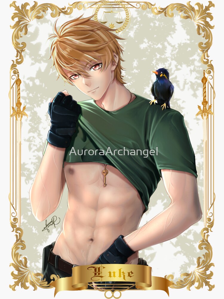 "luke pearce" Sticker for Sale by AuroraArchangel | Redbubble