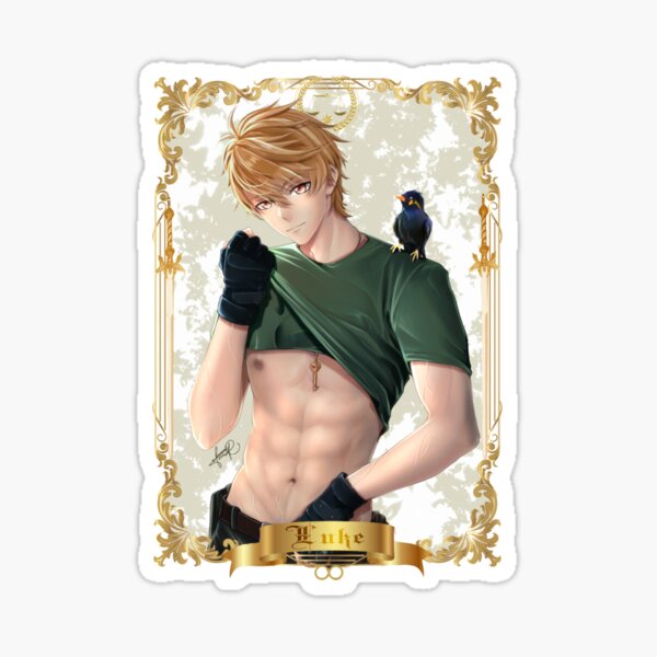 "luke pearce" Sticker for Sale by AuroraArchangel | Redbubble