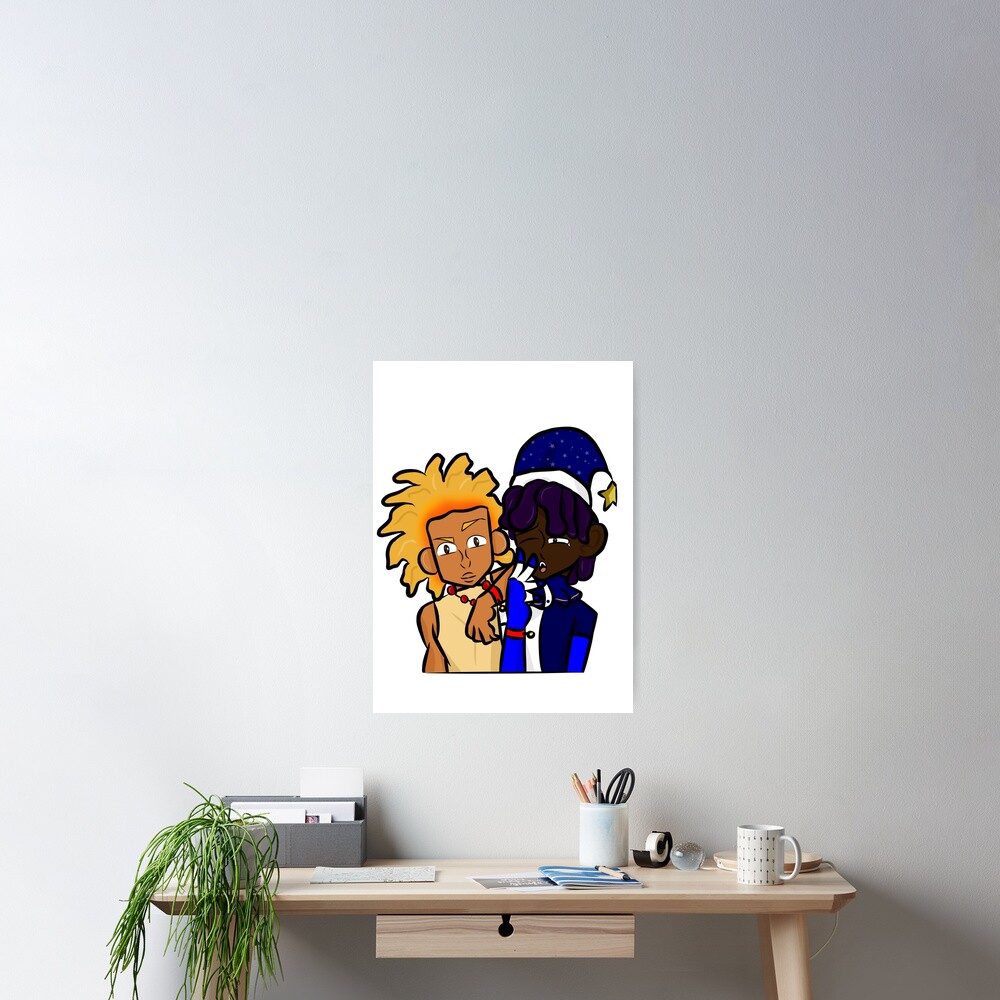 "Sundrop and Moondrop (No background) " Poster by Ashlee-Arts | Redbubble