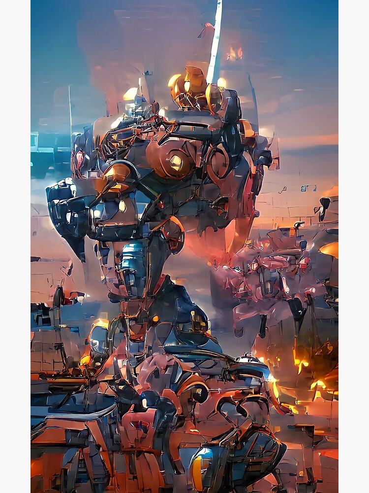 "leviathan robot" Poster by calacas05 | Redbubble