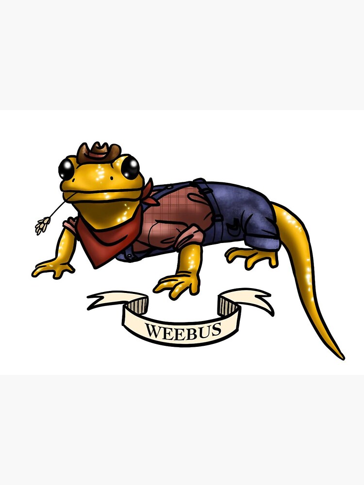 "Portrait of Weebus" Sticker for Sale by Snuffles-thepig | Redbubble