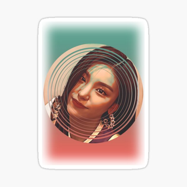 "Perfection of yeji itzy art" Sticker by itzy-lov | Redbubble