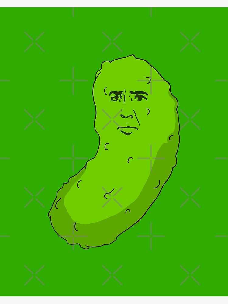 "Pickleous Cage" Poster for Sale by JSDHBS | Redbubble