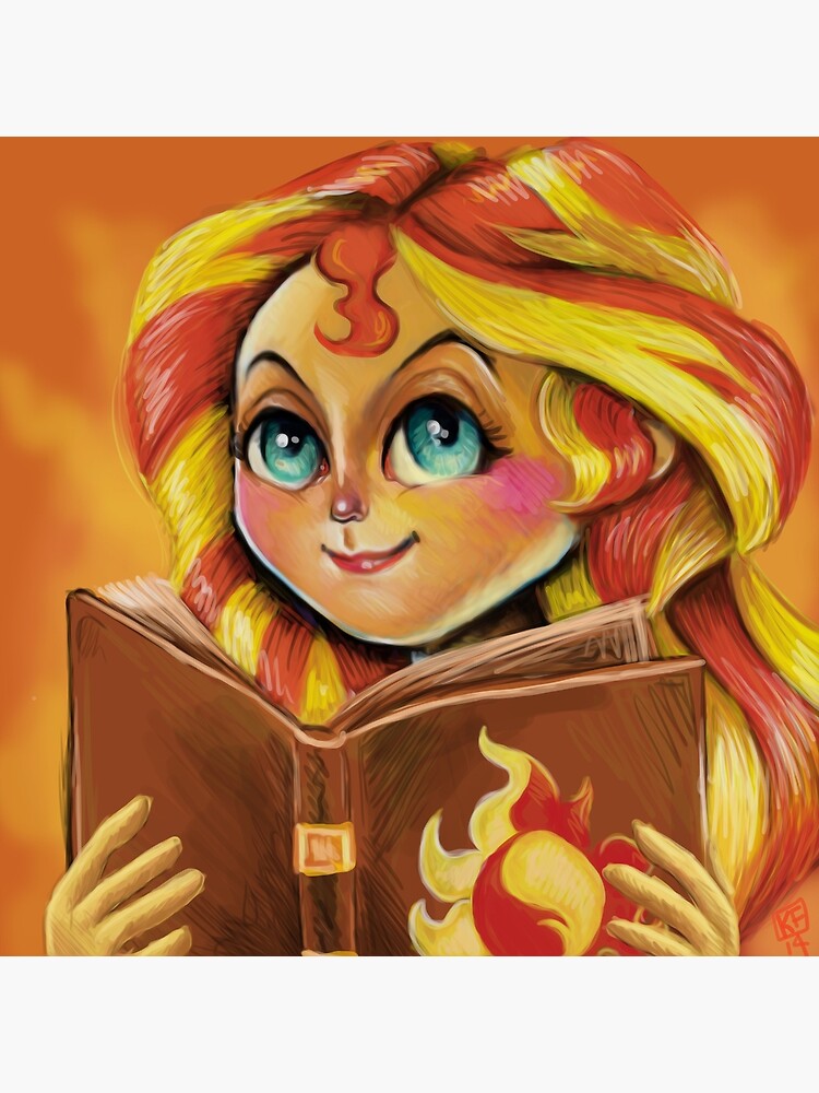 "Sunset Shimmer :: MLP - Rainbow Rocks" Art Print for Sale by ckrickett ...