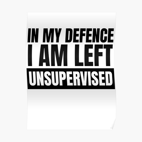 "In My Defence I Was Left Unsupervised | Funny Quotes And Sayings ...