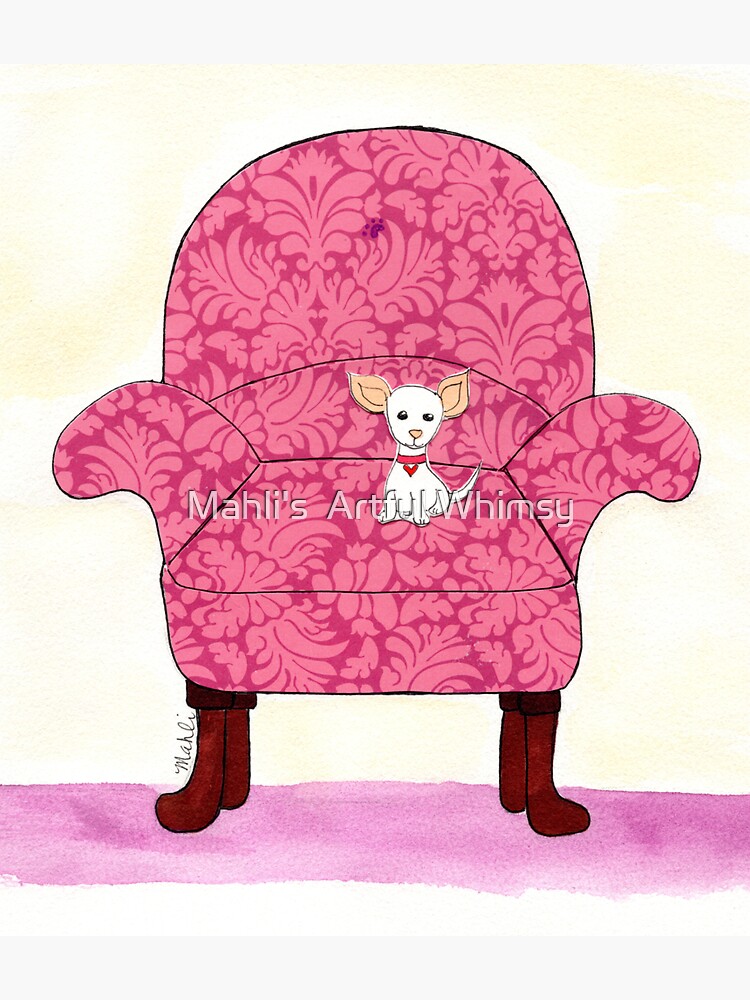"Comfy Chair" Sticker by MahliAW | Redbubble