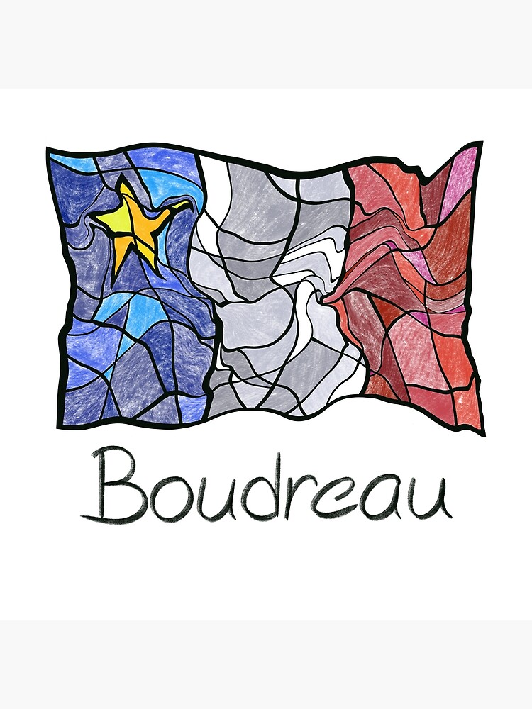 "Acadian Flag pastel liquid mosaic Boudreau - Drapeau acadien mosaïque ...