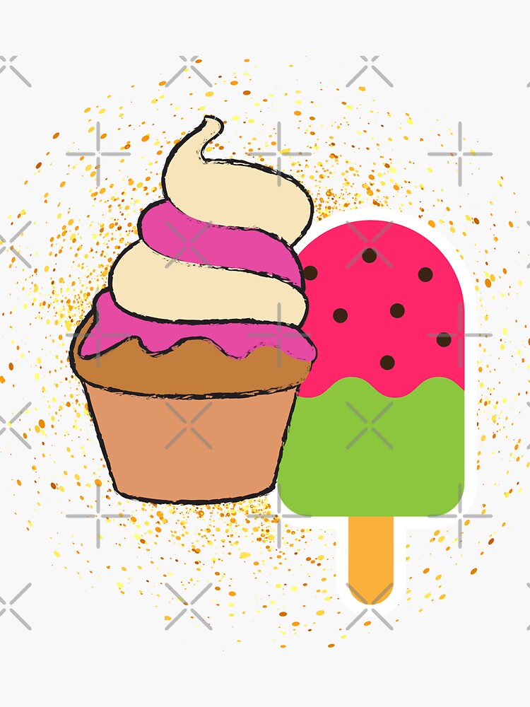 "Sweet delight" Sticker by tashaj4 | Redbubble