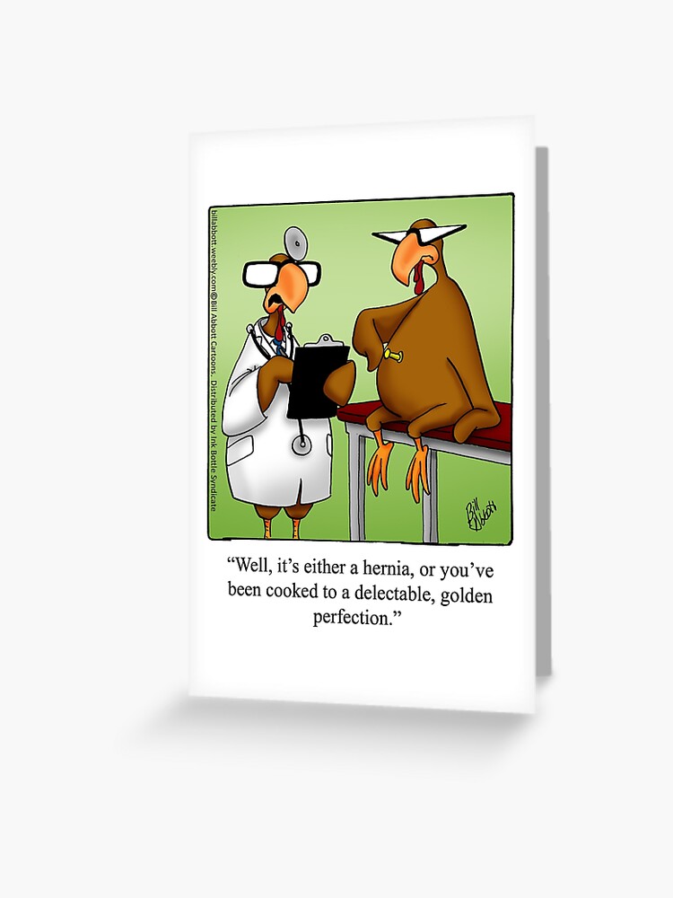 "Funny "Spectickles" Thanksgiving Cartoon" Greeting Card for Sale by ...