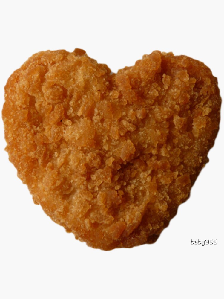 "nuggie love" Sticker for Sale by baby999 | Redbubble