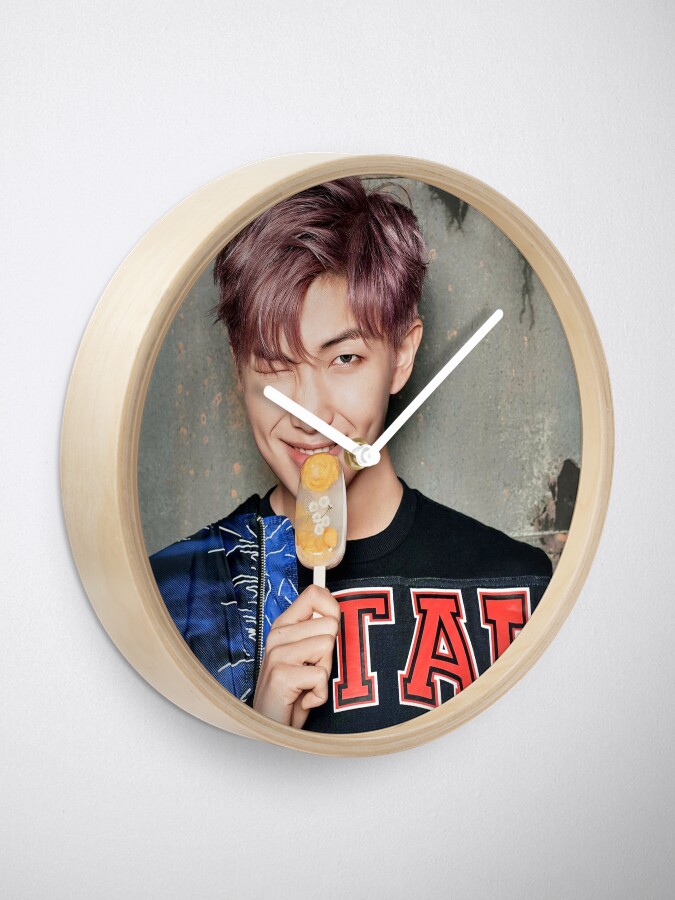 "bts poster" Clock by kpopl | Redbubble