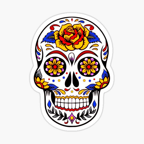 "Skull art" Sticker for Sale by MRDsShop | Redbubble