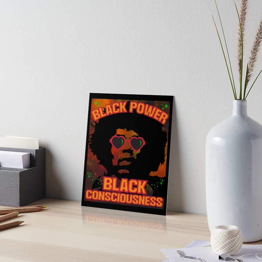 "Black Power, Black Consciousness | Black History Month" Art Board ...