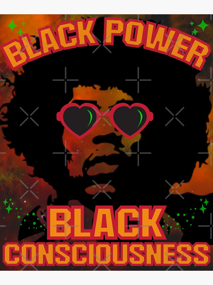 "Black Power, Black Consciousness | Black History Month" Sticker for ...