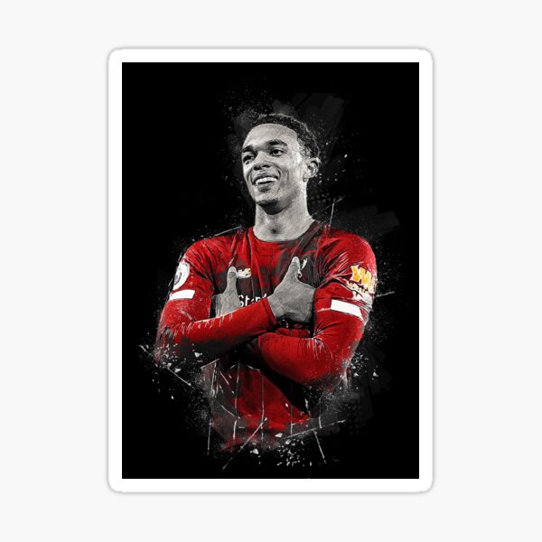 "Art Trent Alexander-Arnold" Sticker by SalmaUrvila | Redbubble