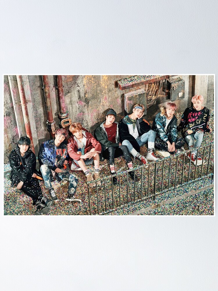 "bts poster" Poster for Sale by kpopl | Redbubble