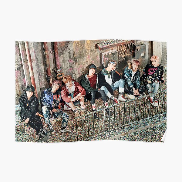 "bts poster" Poster for Sale by kpopl | Redbubble