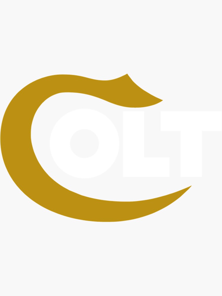 "COLT FIREARMS LOGO Classic T-Shirt" Sticker by ChristianWurker | Redbubble