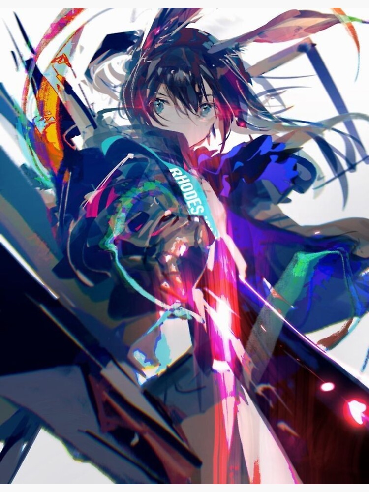 "Amiya || Arknights" Sticker by AszaAri | Redbubble