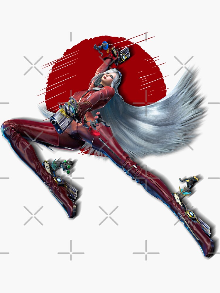 Pegatina «bayonetta anime cabello largo personaje comic» de Cardoso1621 ...