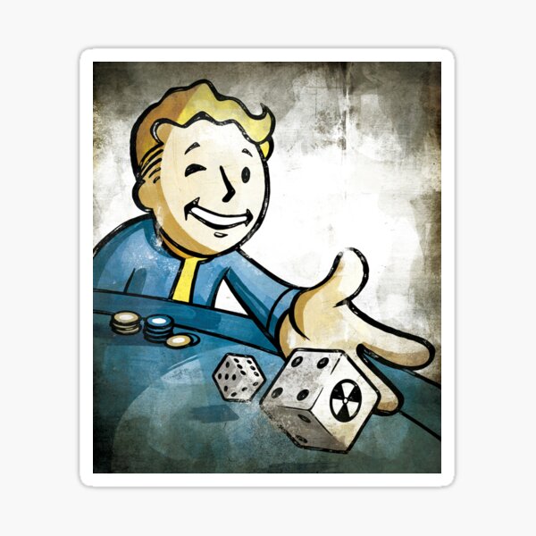"Vault Boy" Sticker by DideedEad | Redbubble