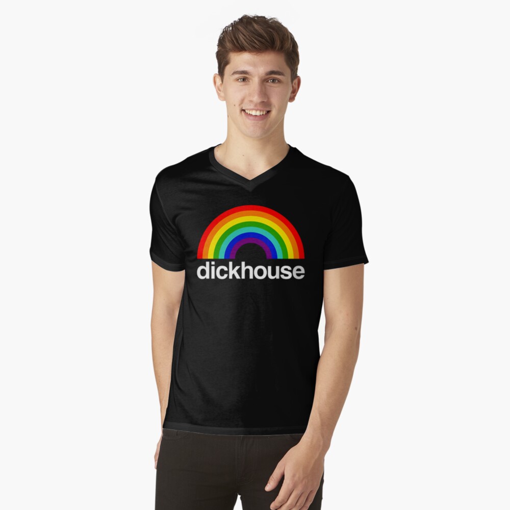 "dickhouse production logo jackass rainbow " Sticker for Sale by ...
