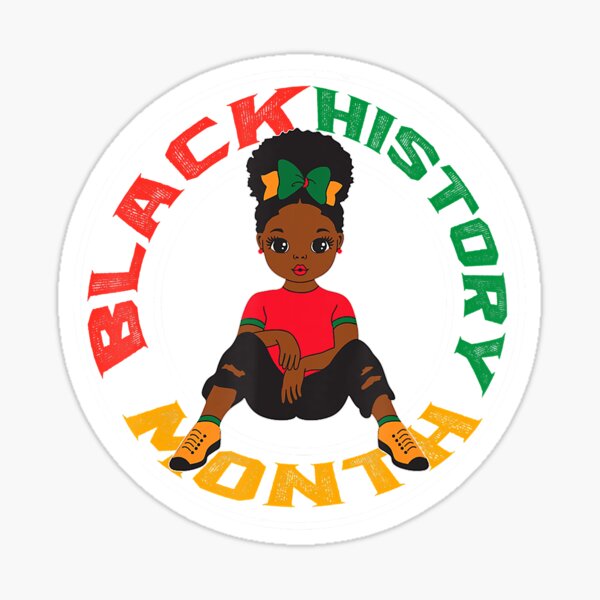 "Black African American History BHM" Sticker by DanielDutkosky | Redbubble