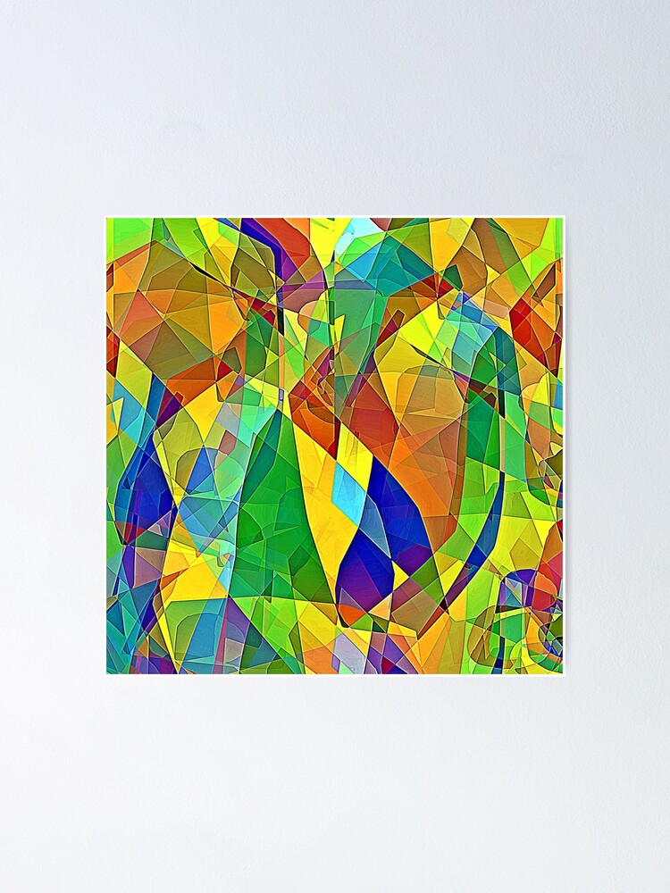 "Stained Glass Calamity" Poster by CustomHDman | Redbubble