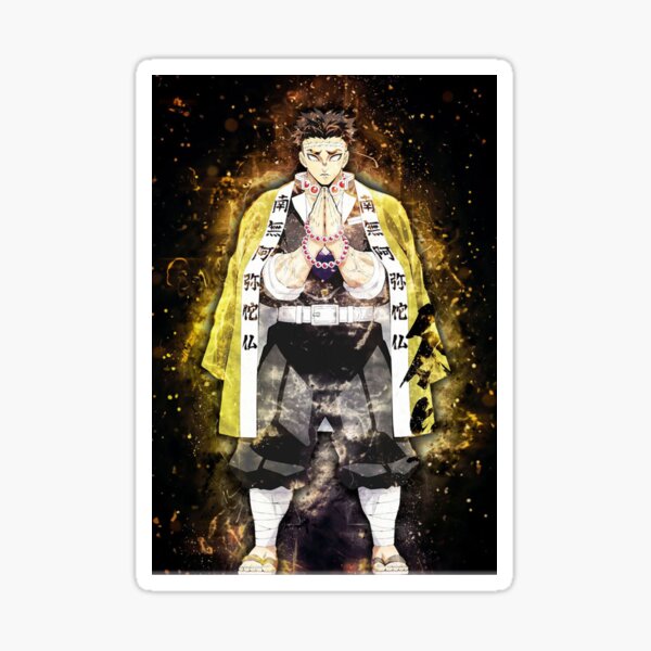 "Stone Hashira" Sticker for Sale by CHEASOTTA | Redbubble