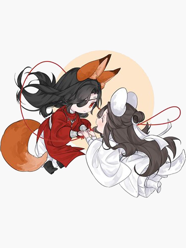 "TGCF Hualian Sweet Chibi" Sticker by Ericschulz505 | Redbubble