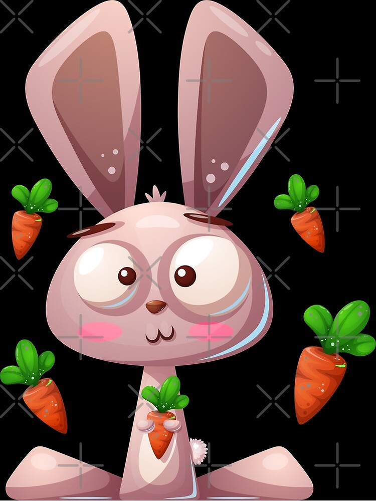 "rabit" Poster for Sale by Aricatura | Redbubble