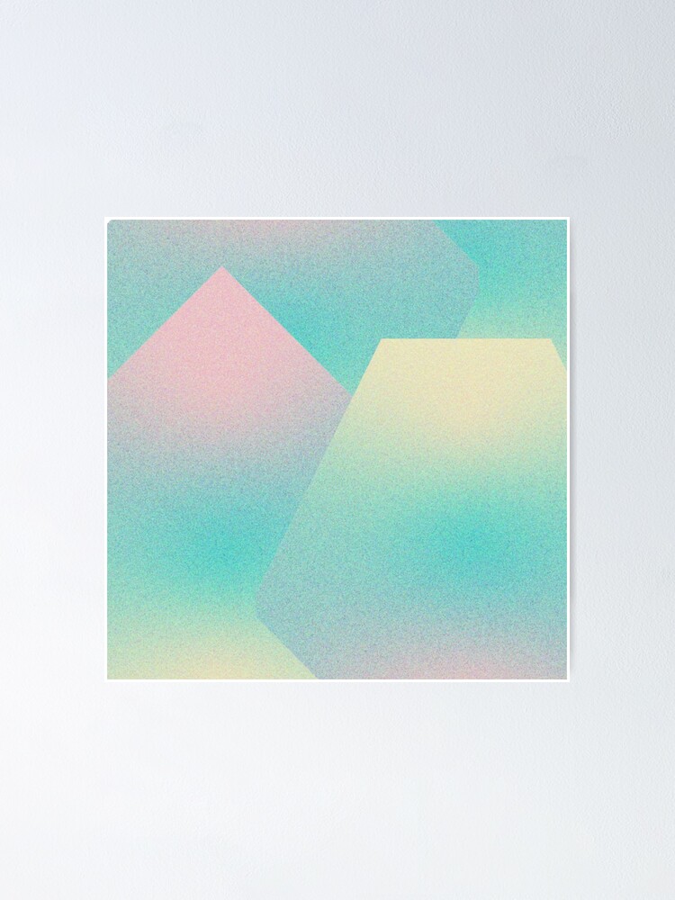 "Soft gradient" Poster for Sale by Oleander22 | Redbubble