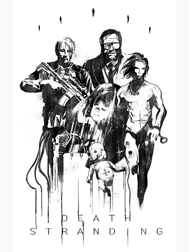 "ArtOfPT - Death Stranding" Art Print by ArtOfPT | Redbubble