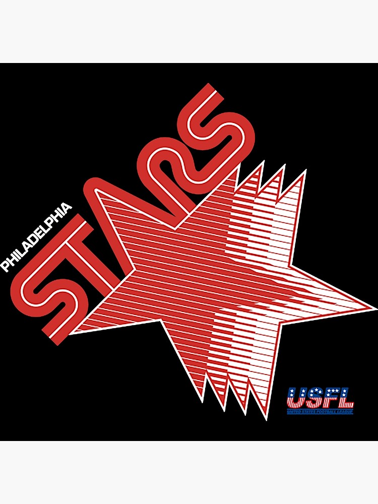 "Philadelphia Stars " Poster for Sale by RusiannArt | Redbubble