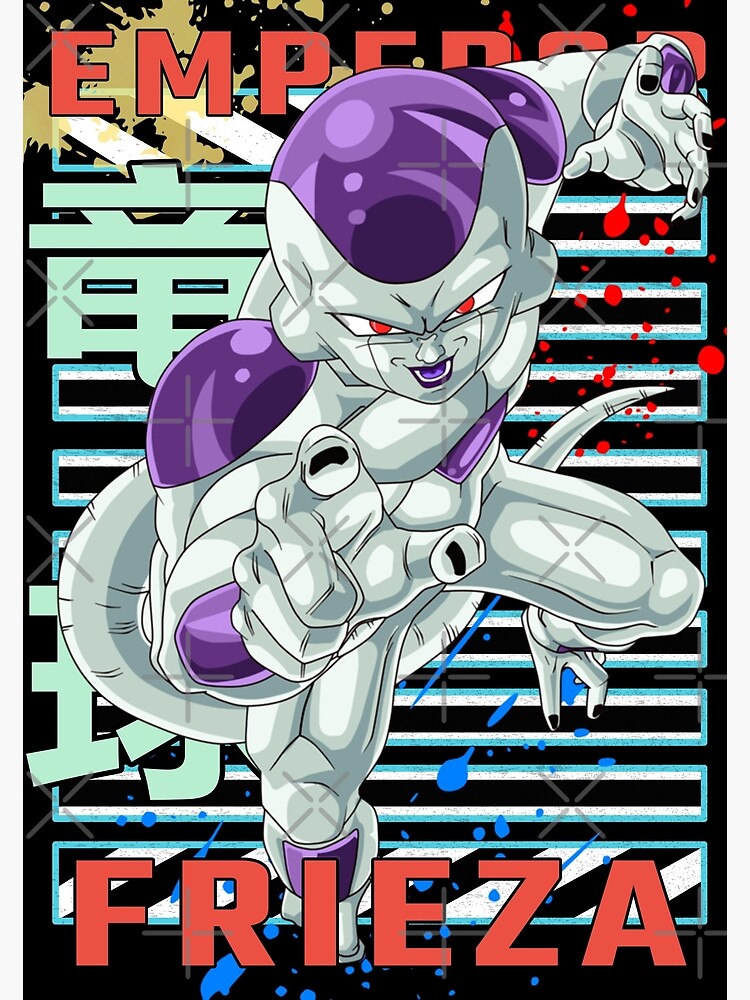 "Frieza Dragon Ball Doragon Boru Urban Anime Manga Design" Poster for ...