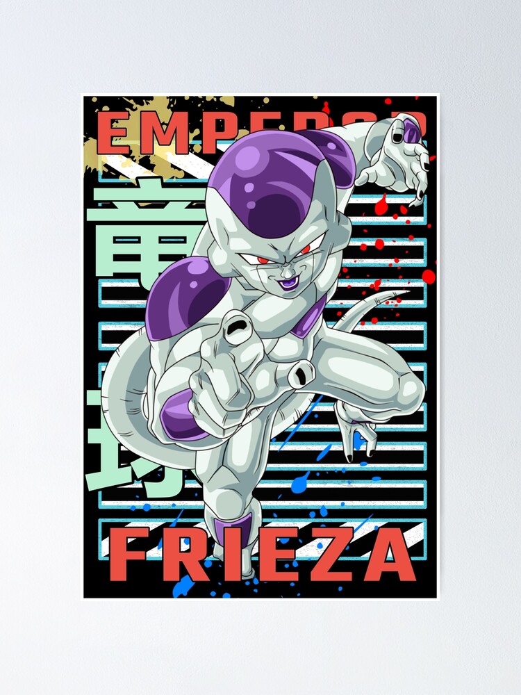 "Frieza Dragon Ball Doragon Boru Urban Anime Manga Design" Poster for ...