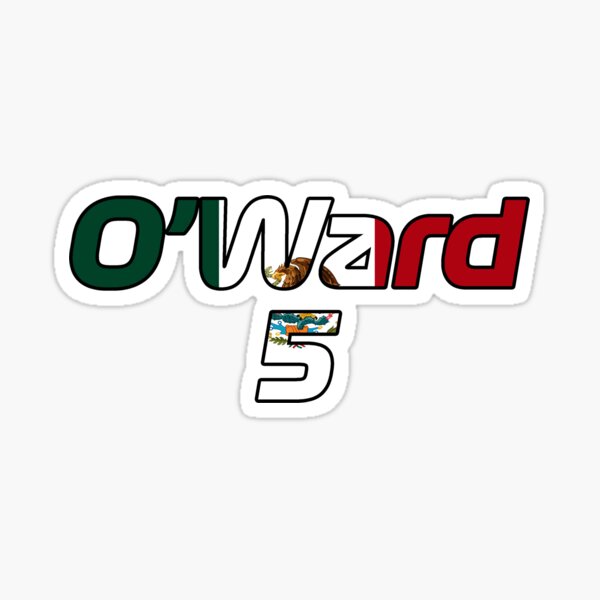 "Pato O'Ward #5 - Indycar 2022" Sticker for Sale by KingFloki | Redbubble