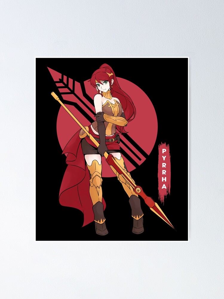 "Pyrrha Nikos anime girl pretty" Poster for Sale by Correia6534 | Redbubble