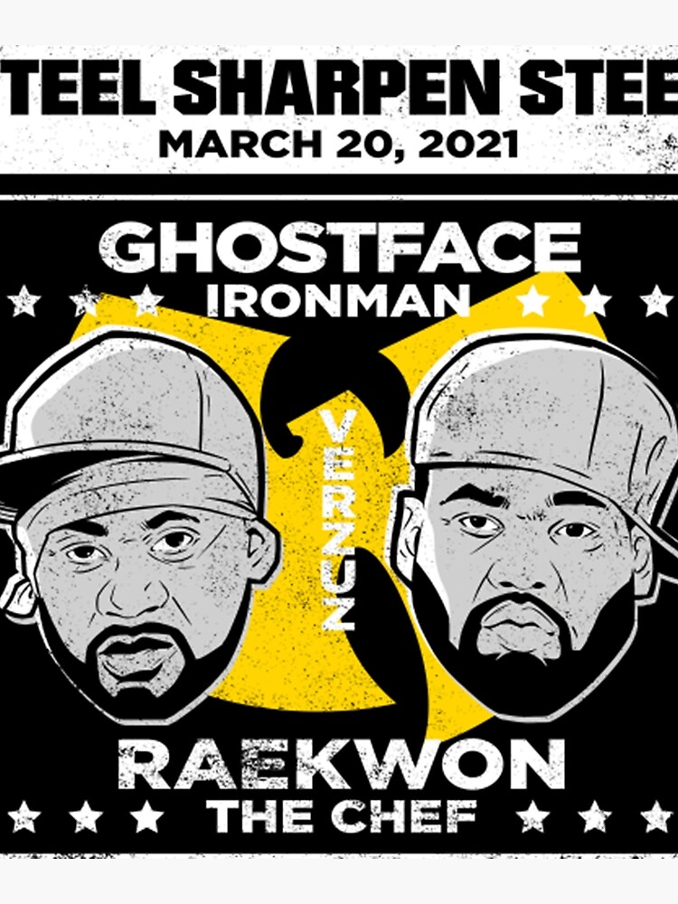 "Ghostface Vs Raekwon" Poster by PacriSagnaru | Redbubble