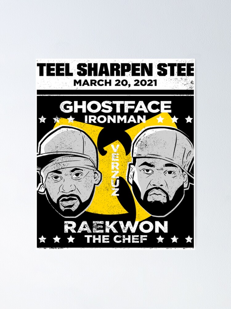 "Ghostface Vs Raekwon" Poster by PacriSagnaru | Redbubble