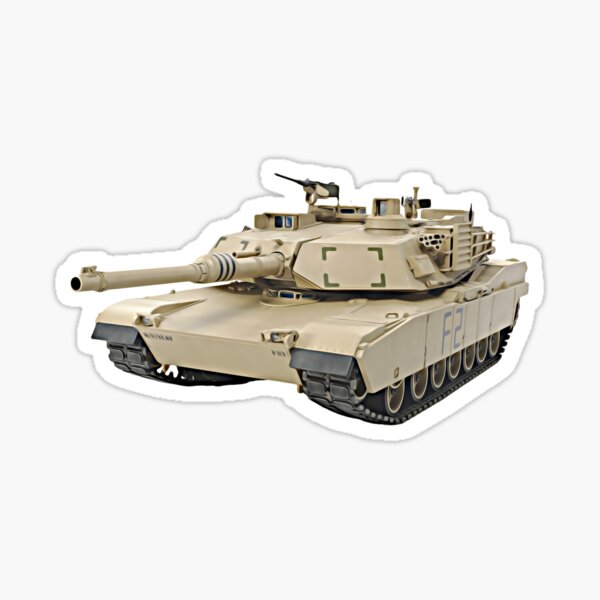 "M1A2 Abrams" Sticker by historywardrobe | Redbubble