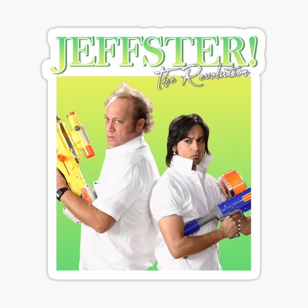 "Jeffster! For Fans" Sticker for Sale by AlfredaSpencer | Redbubble