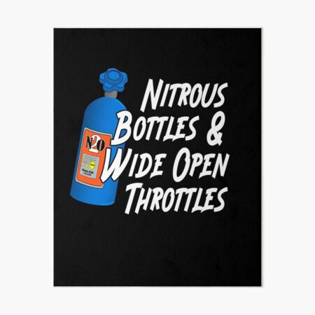 "Nitrous Bottle Graphic - Sticker - Photograph - Art work - Display on ...