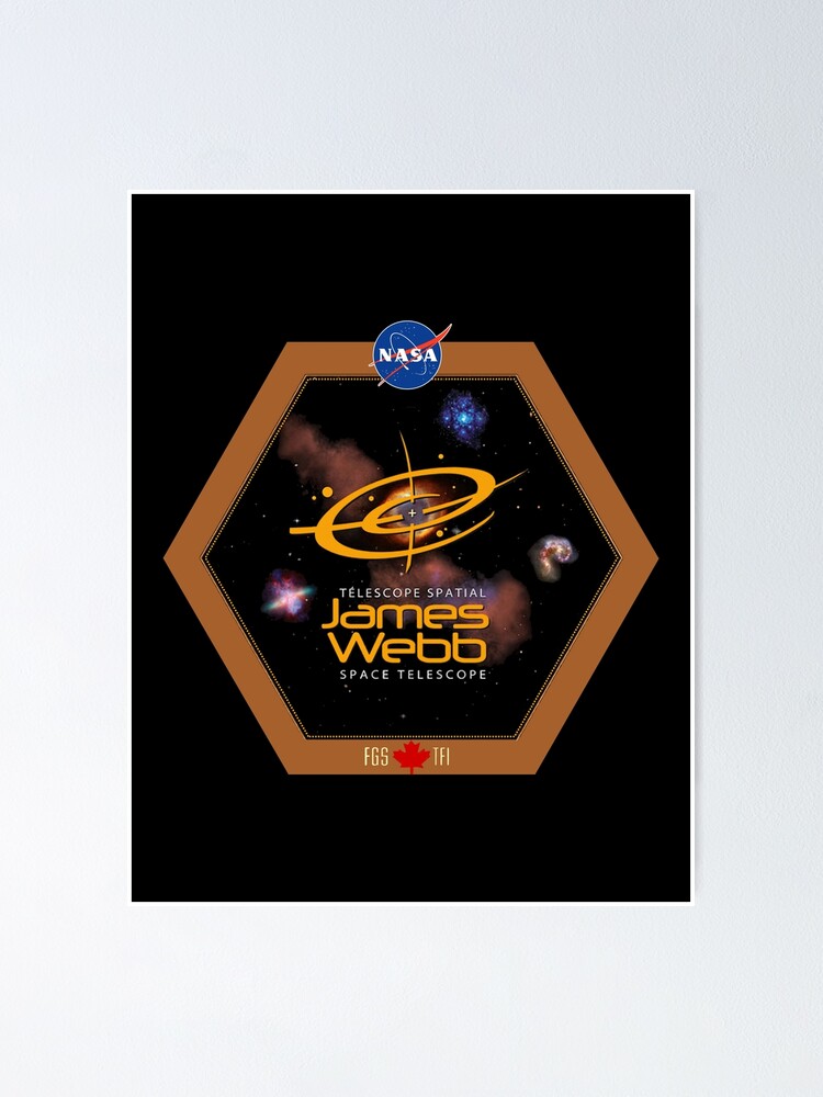 Póster «James Webb Space Telescope Partners Logo, james webb ...
