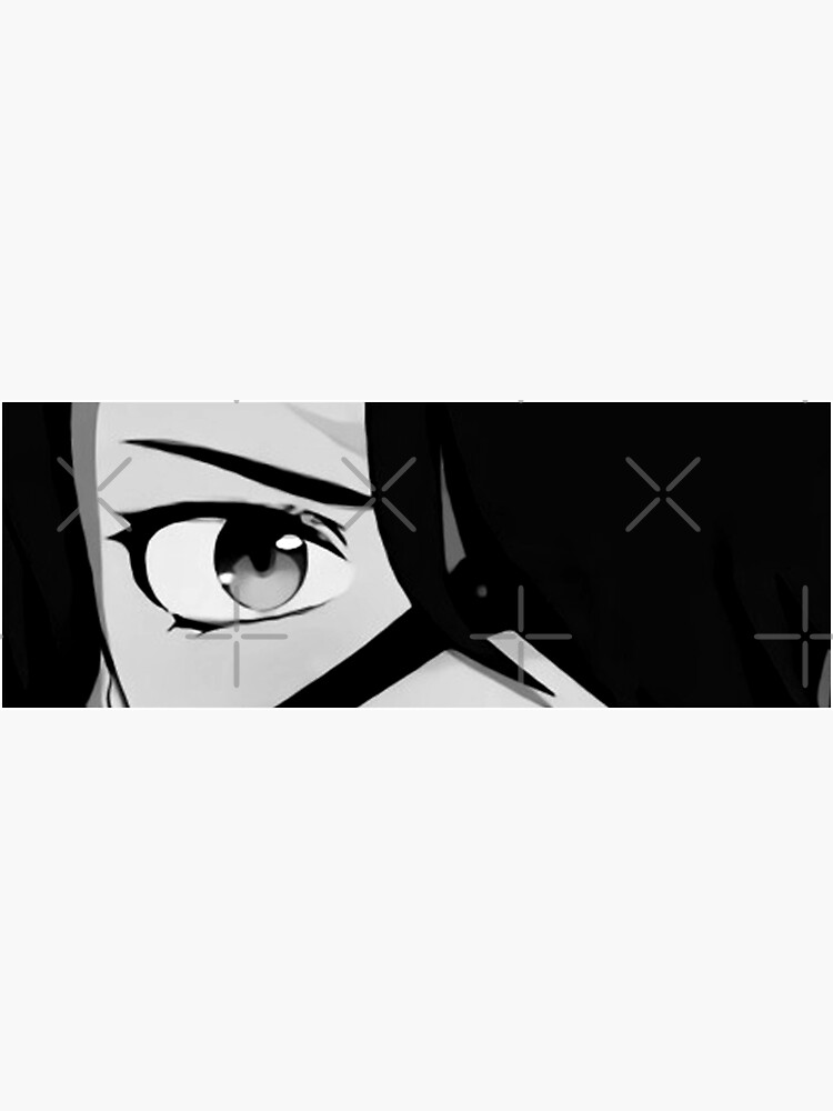 "Painting eyes Cinder Fall anime character" Sticker for Sale by ...