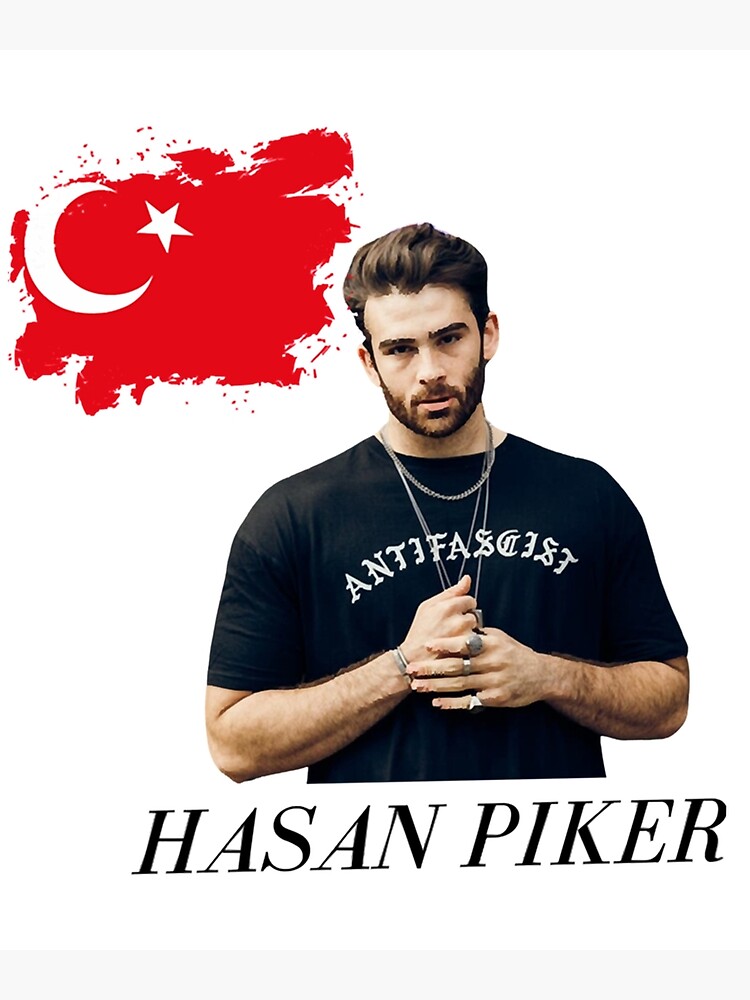 "Vintage Hasanabi Hasan Piker Twitch Limited Edition " Art Print for ...