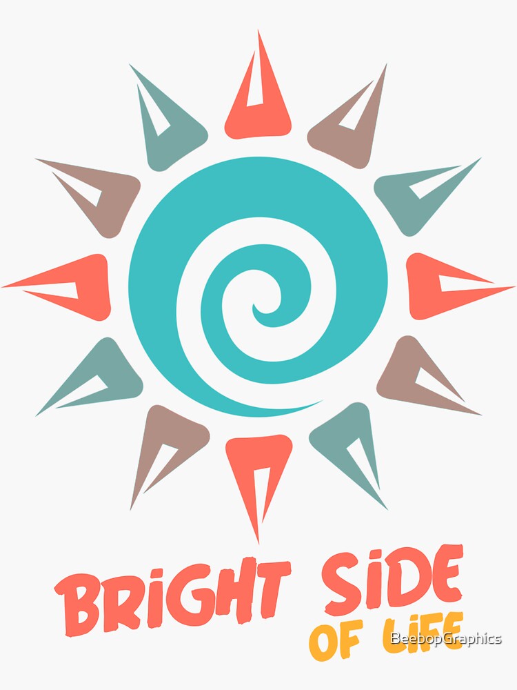 "Sun design, Bright side of life, Icon" Sticker for Sale by ...