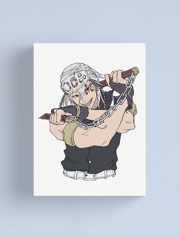 " Kimetsu no Yaiba Upper Rank hashira tengen" Canvas Print by ...