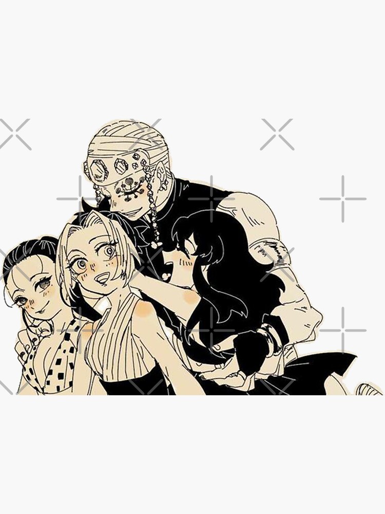 " Kimetsu no Yaiba Upper Rank hashira tengen" Sticker by oussehille ...